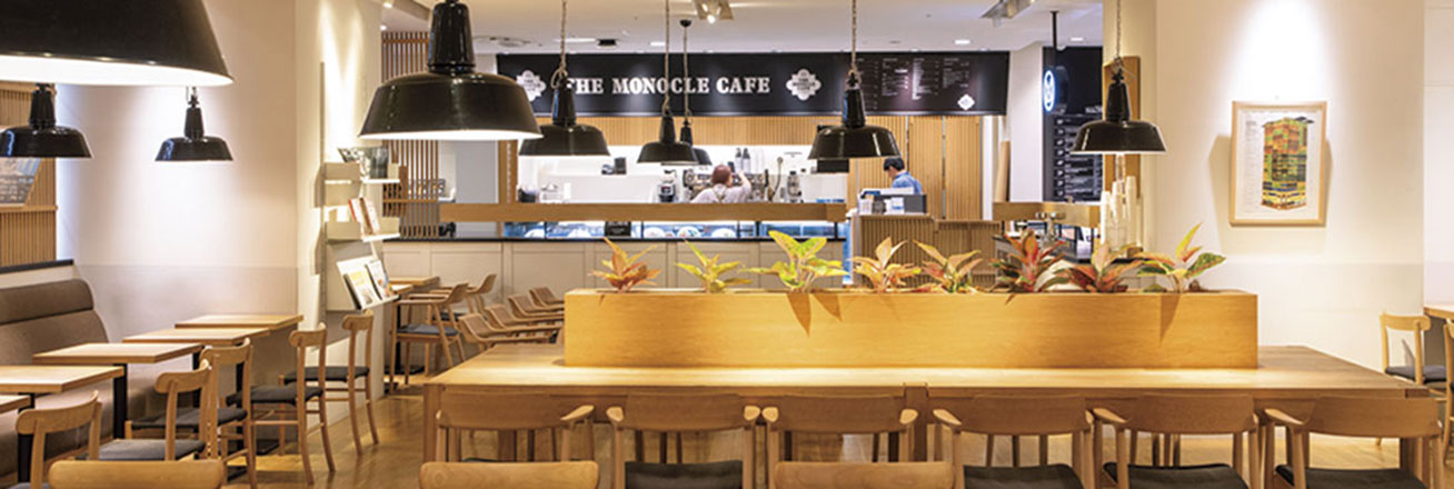 THE MONOCLE CAFE | Hanako Web