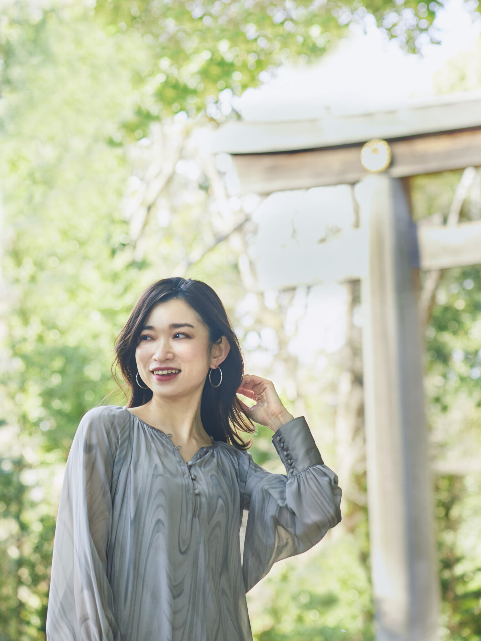 『神社は豊かな考え方に触れられる場所。』モデル・MARIKOさんに密着！ | Hanako Web
