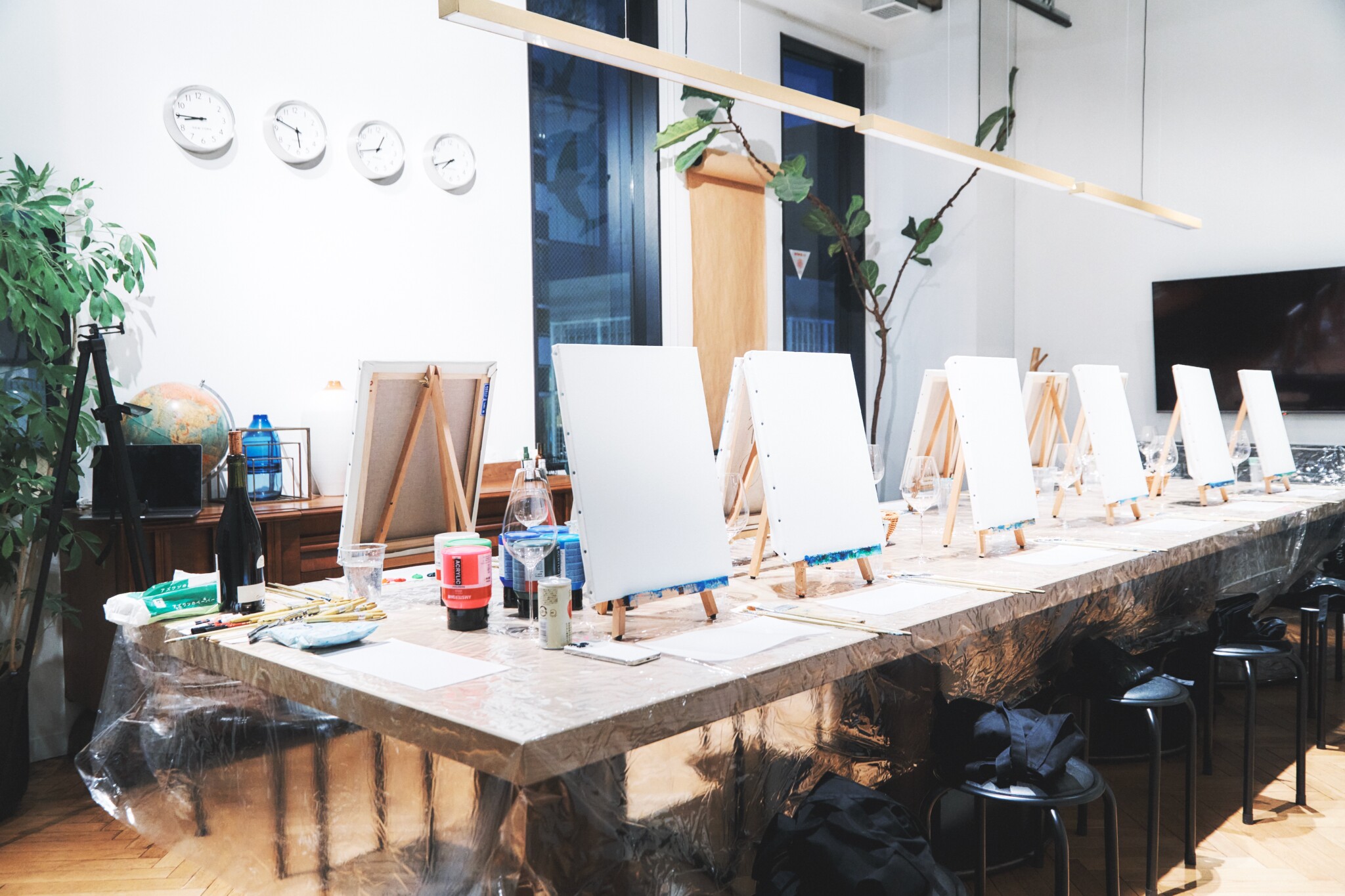 広尾〈EAT PLAY WORKS〉でアートのワークショップを体験。／ハナコラボJOURNAL | Hanako Web